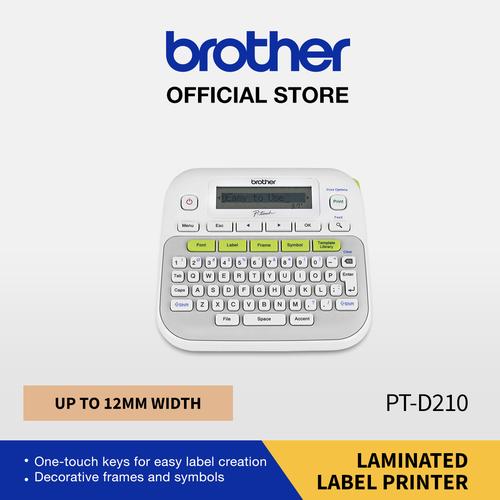 Promo Brother Printer Label PT-D210 Pembuat Label / Label Maker Cicil 0 ...