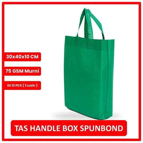 Jual Tas Spunbond Polos Box 30x40x10 Lusinan - Jakarta Barat ...