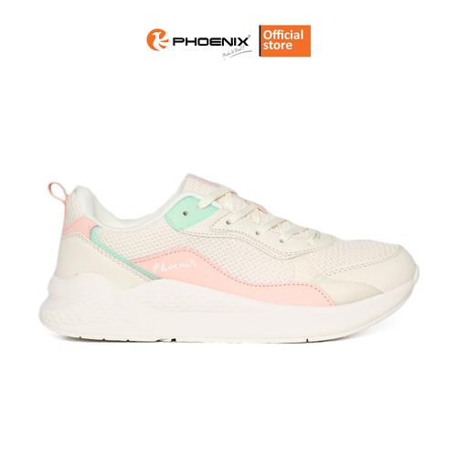 Promo Phoenix Ayumi Sepatu Sneakers Wanita - Beige/Pink - Beige, 41 ...