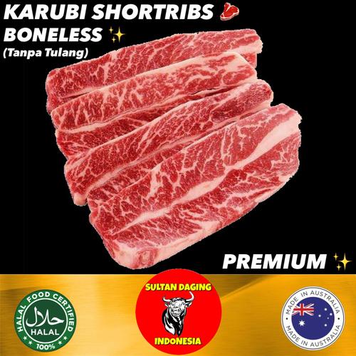 Jual WAGYU KARUBI BONELESS RIBS 100 GRAM IMPORT AUSTRALIA/ KARUBI ...