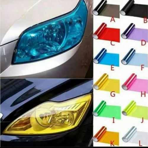 Promo STIKER LAMPU MOBIL DAN MOTOR / STIKER LAMPU HIBRID - Hijau ...