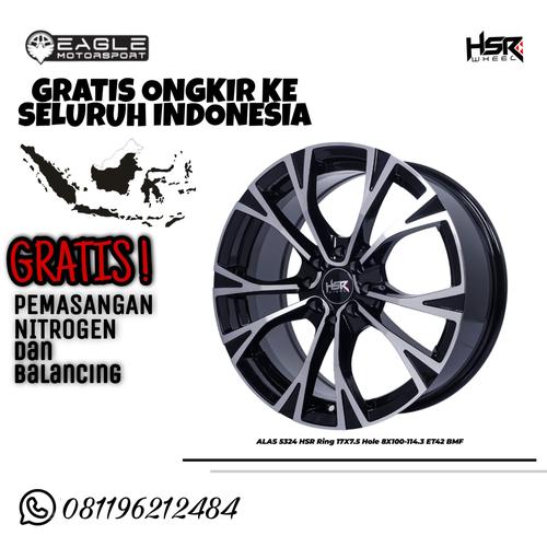 Jual Velg Mobil Sigra Sirion YRV Esteem Ignis Estilo - Ring 17 Lebar 7 ...