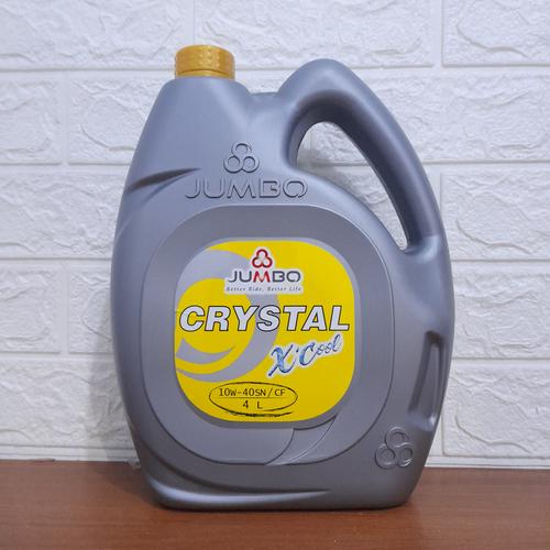 Jual Oli jumbo crystal sae 10W 40 SN/CF galon 4L-original - Kab. Bogor ...