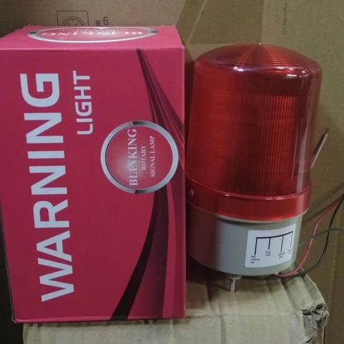 Jual lampu warning light Rotary LED 4 inc multi volt 110vac/220ac/12vdc ...