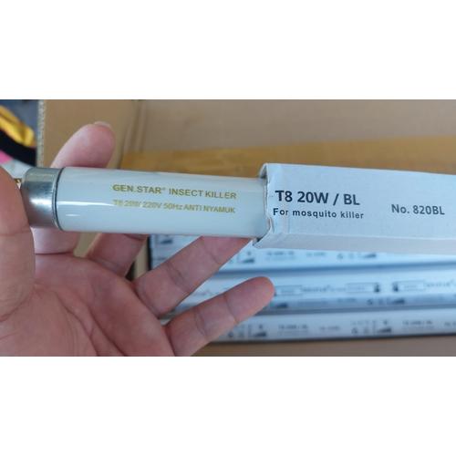 Jual Lampu Nyamuk UV Insect Killer TL UV BL 20w 20 watt T8 Free Bubble ...