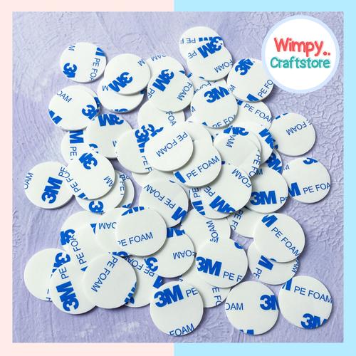 Jual Sticker Foam Double Tape Bulat Serbaguna Perekat Wax Seal Stamp ...