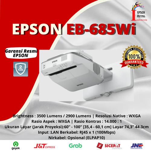 Jual Proyektor Epson EB-685WI Original - Jakarta Pusat - Epson Retail ...