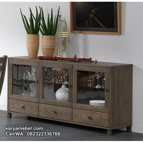 Jual Lemari Bufet Klasik Minimalis - Kab. Jepara - Karya Mebel Jepara ...