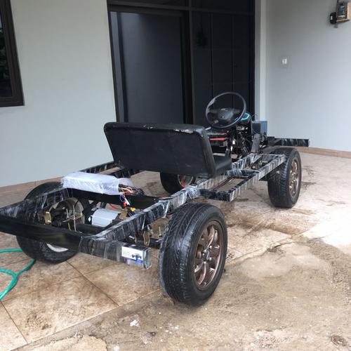 Jual Mobil Listrik Gardan + Chasis 3000 Watt Motor BLDC 3KW Torsi 70 Nm ...