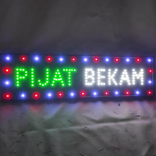 Promo lampu tulisan led PIJAT BEKAM - Kab. Demak - karyalampu | Tokopedia