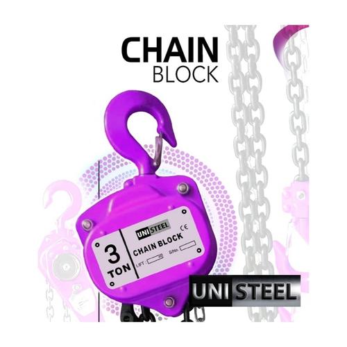 Jual Chain Block Ukuran 3 Ton x 10 Meter UNISTEEL - Kota Surabaya ...