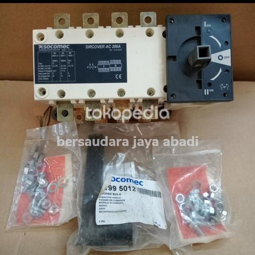Jual Cos Socomec 200A 4p Manual/Change Over Switch Sircover 200A PLN GENSET - Jakarta Pusat ...