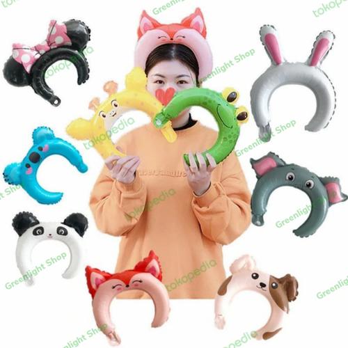 Jual Balon foil bando anak motif unicorn/ frozen/bebek / king/ queen ...