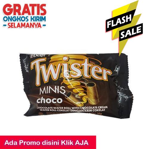 Jual Twister minis Wafer Chocolate Twister Choco Delfi 30 gr - Jakarta ...