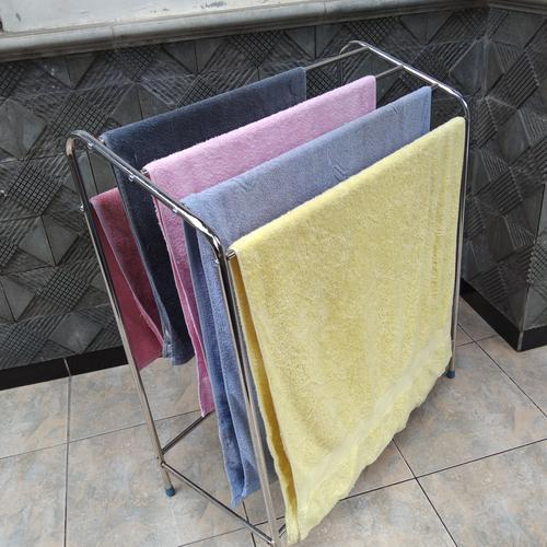Jual jemuran handuk stainless/rak handuk stainless - besi powdercoat ...