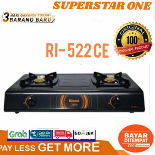 Jual RinnaiRi-522ce Kompor Gas 2 Tungku Kompor Rinnai Ri522ce/Ri 522 ce ...