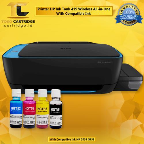Jual Printer HP Ink Tank 419 Wireless All in One Print Scan Copy New ...