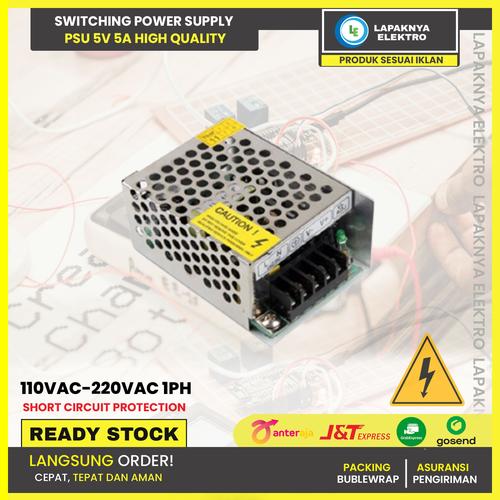 Jual Switching Power Supply PSU 5V 5A High Quality, 5 Volt 5 Ampere ...