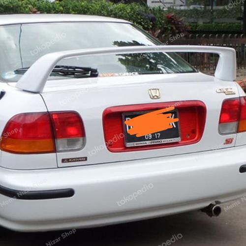 Jual Spoiler civic ferio Genio bahan fiberglass berkualitas tebal kuat ...