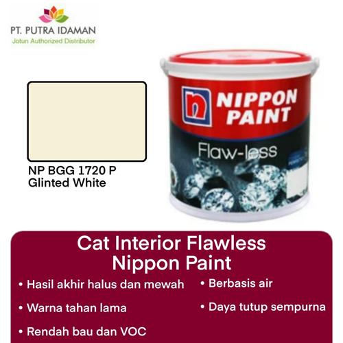 Jual CAT NIPPON PAINT FLAWLESS 20 LITER - GLINTED WHITE NP BGG 1720P ...