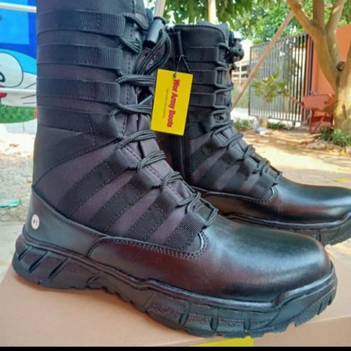 Jual Sepatu PDL Ninja tactical 8inci no septi / sepatu tactical ninja ...