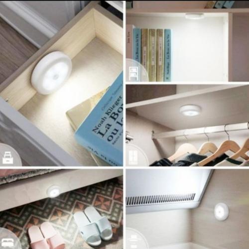 Jual Sunsonic Lampu Downlight Tempel Rechargeable Motion Sensor Gerak 8 ...