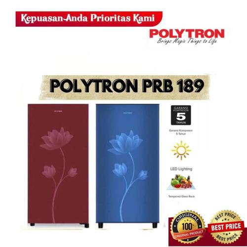 Jual POLYTRON KULKAS 1 PINTU LEMARI ES 180 LITER - PRB189/PRB189R ...