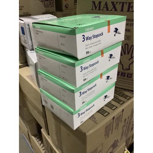 Jual Three Way Stopcock Onemed / 3 Way Stopcock Infus OneMed Pcs - With ...