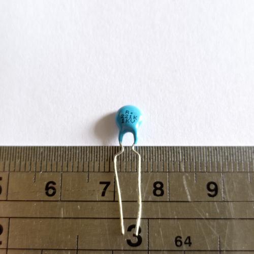 Jual 221 1KV 220PF 1000V high voltage ceramic capacitor 221k - Kota ...