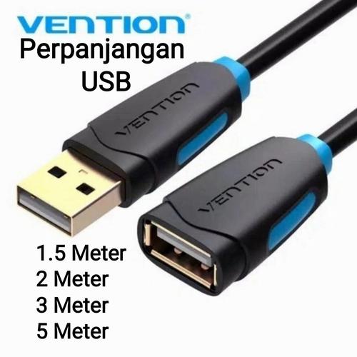 Jual Kabel Perpanjangan USB 1.5M 2M 3M 5M EXTENSION Vention cable male ...