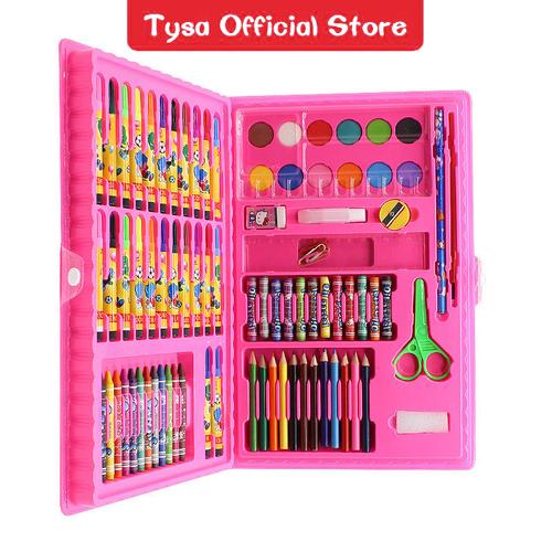 Jual Crayon Mewarnai Pensil Krayon 86 Warna Alat Menggambar atau ...