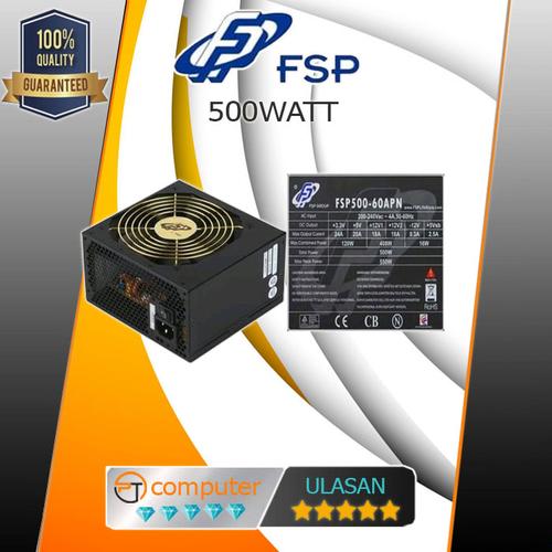 Jual Psu Power Supply 500Watt FSP Pure - Kota Bekasi - Part Compterr ...