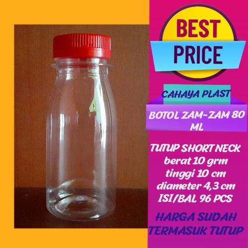 Jual Botol Plastik 80/60 Ml-Botol Zam-Zam 80/60 Ml-KHUSUS JNE DAN ...