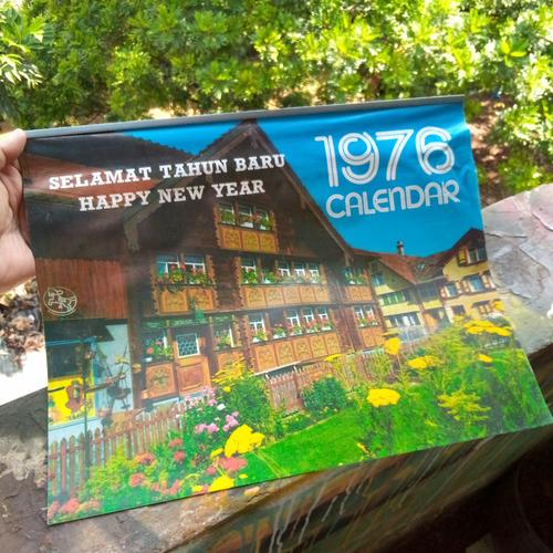 Jual kalender jadul 1976 - Kota Bandung - etnikantik19 | Tokopedia