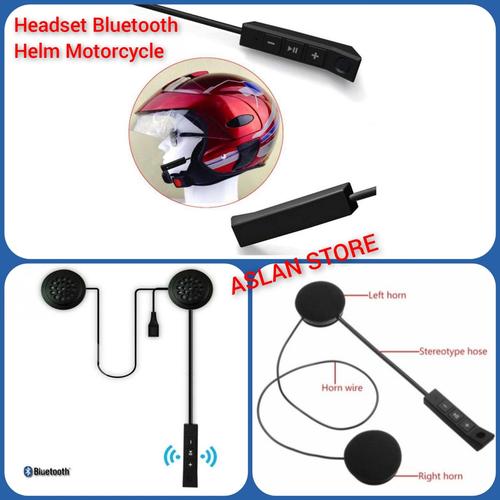 Jual Headset Handsfree Bluetooth Helm Motorcycle Anti Interference BT8 ...