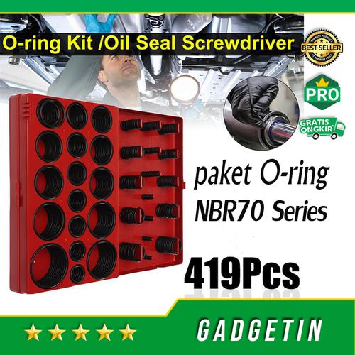 Jual Paket O-Ring Oring NBR 70 Seal Kit Set Rubber Karet 407 Pcs Free ...