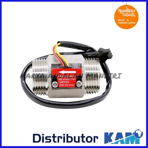 Jual Water Flow Sensor Stainless 1,5 inch Sensor Air panas stainless 1 ...