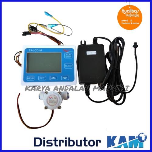 Jual flow meter water sensor display 1/4 flow meter sensor 1/4 1 Set ...