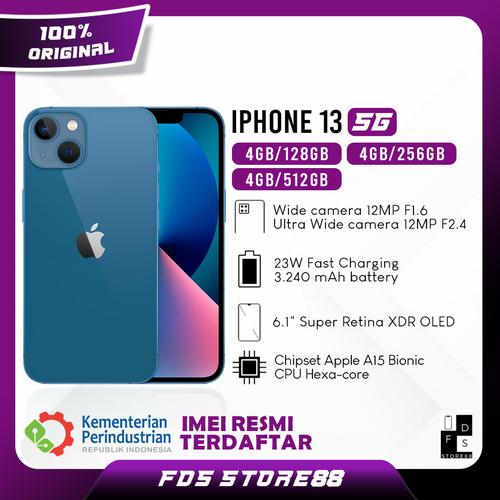 Jual iPhone 13 Garansi Resmi ibox / Digimap Apple Resmi Indonesia - Starlight, 128GB - Kota ...