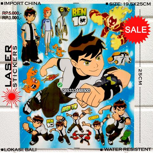Jual SALE STICKER LASER IMPORT BEN 10 4 - Kota Denpasar - toserba murah ...
