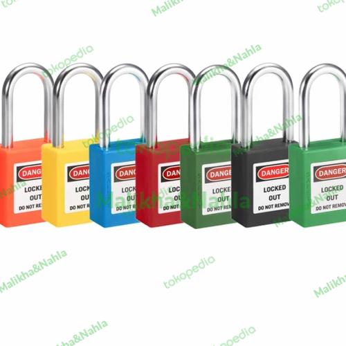 Jual Loto Safety Padlock Red 38 mm / Lockout Tagout Loto Terlaris ...