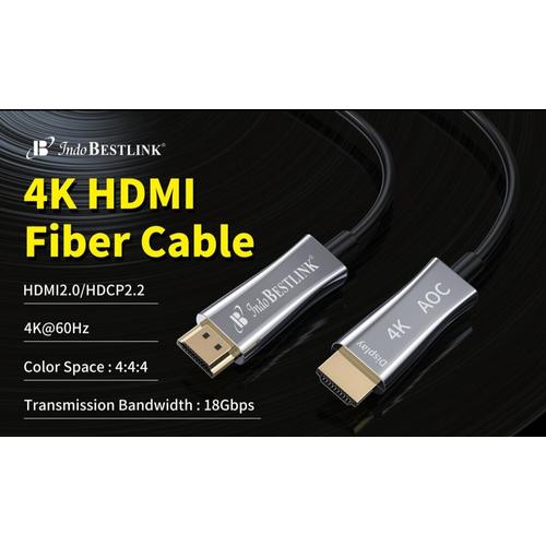 Jual Cable Hdmi 2.0 bestlink Active Fiber optical 50m 4k - Kabel hdtv ...