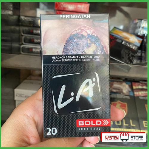 Jual ROKOK LA BOLD KRETEK FILTERS HITAM - 1 BUNGKUS ISI 20 - Jakarta ...