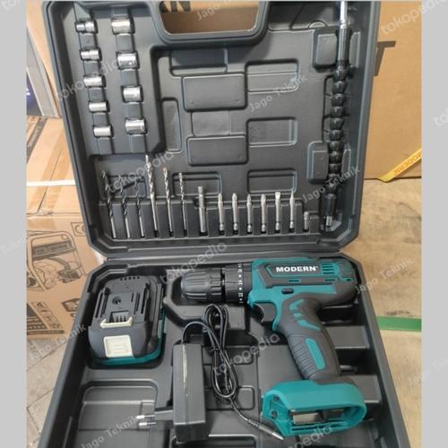 Jual Mesin Bor Cas 20V Baterai M16 Cordless Impact MODERN M 16 Modern M ...