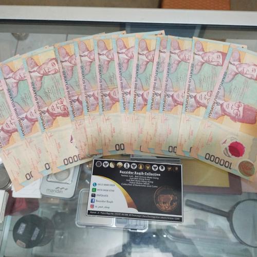Jual Uang Kuno Indonesia Soekarno Hatta Polymer 100 Ribu Rupiah Tahun ...