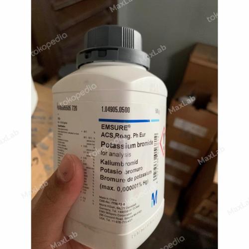 Jual KBr, Kalium Bromida, Potassium Bromide, Merck, 500 gram - Kab ...
