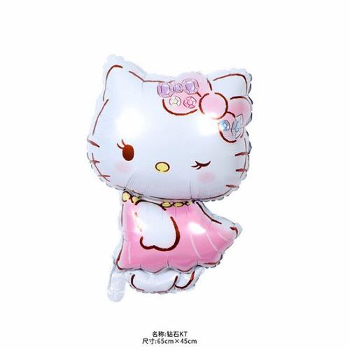 Jual balon foil karakter jumbo kartun body hello kitty pink 65 x 45 cm ...