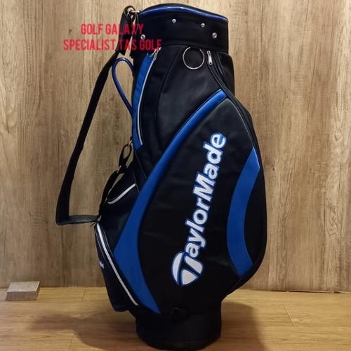 Jual Tas Golf Taylormade Premium Kanvas Hitam/Biru Harga Promo ...