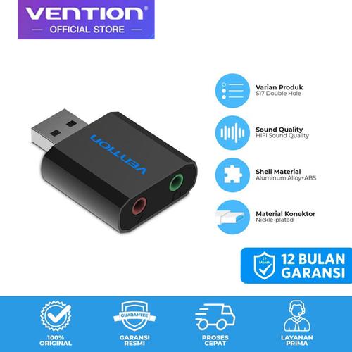 Jual Vention (S13) Universal External USB 5.1 Channel Sound Card ...