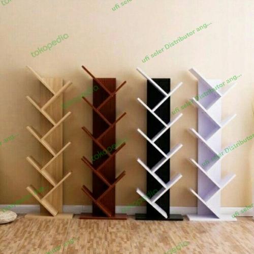 Jual rak buku dinding minimalis tipe pohon - Kab. Pangandaran - ufi ...